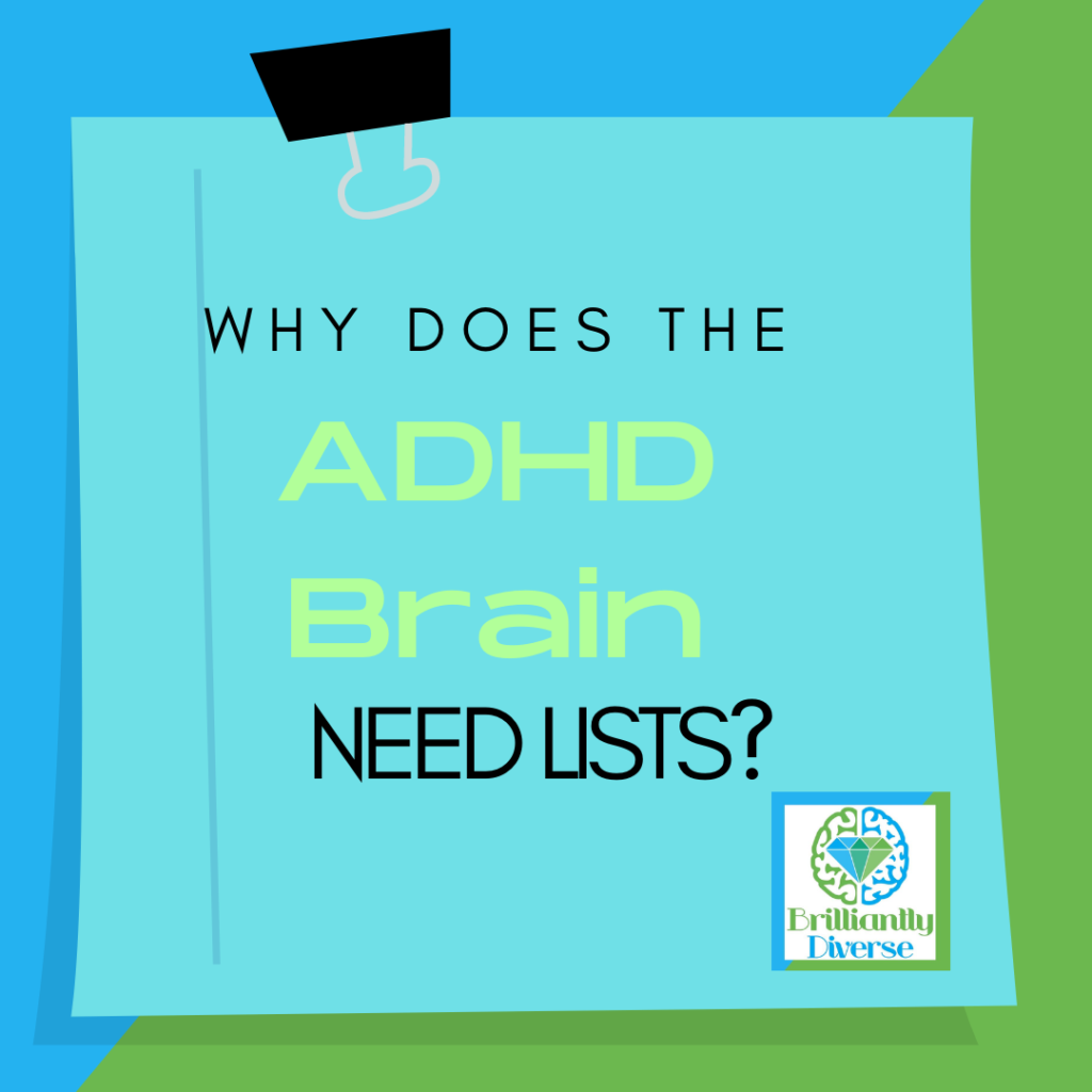 5 types of lists that help the ADHD brain, part one – Coaching focused ...
